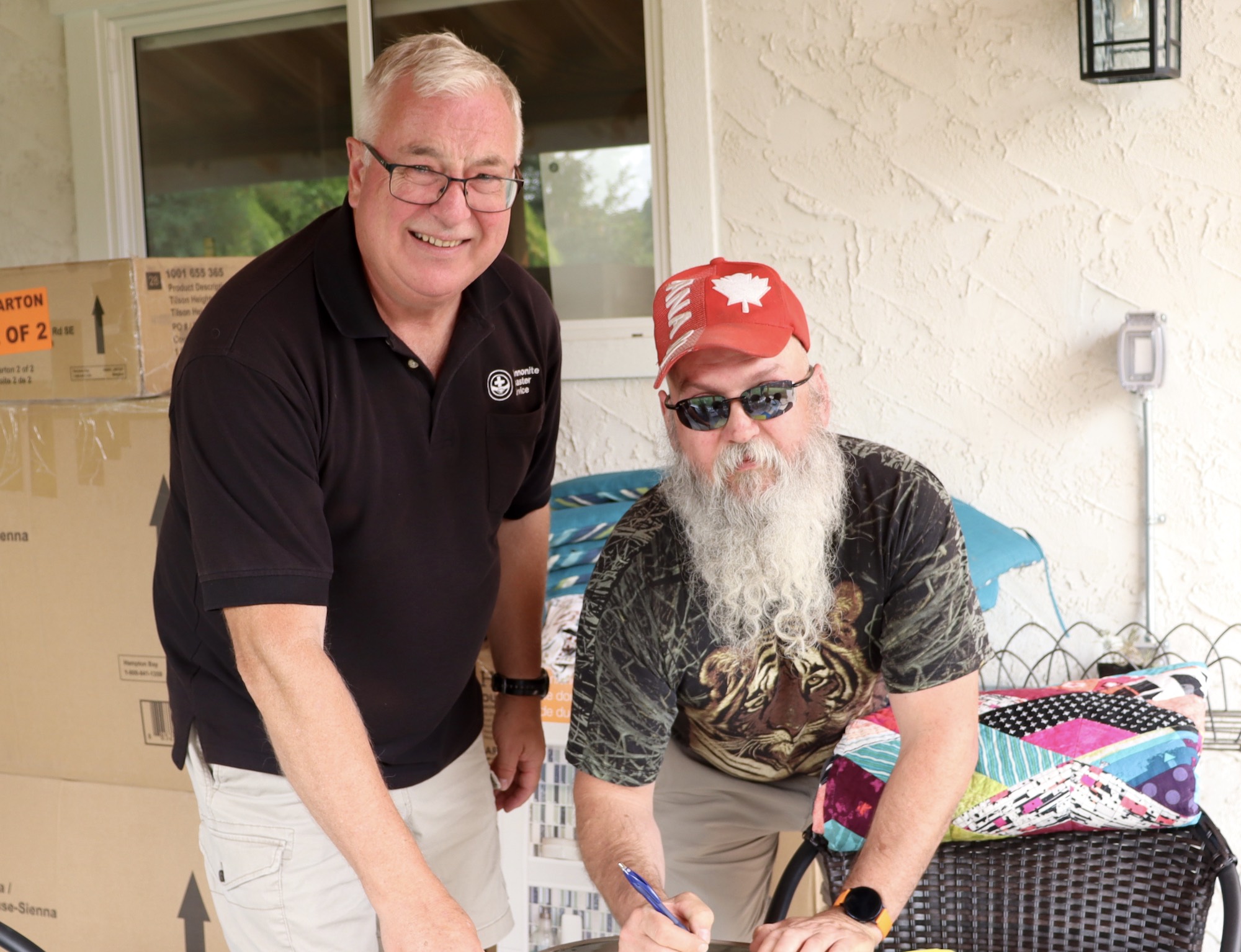 “A slow walk out of darkness” – Mennonite Disaster Service