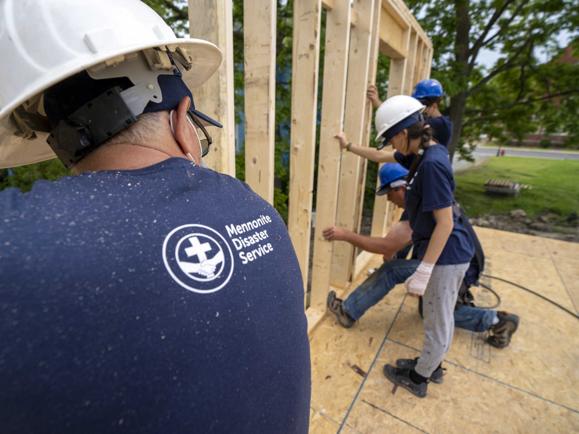Local Mennonite Disaster Service volunteers bring hope after house fire ...
