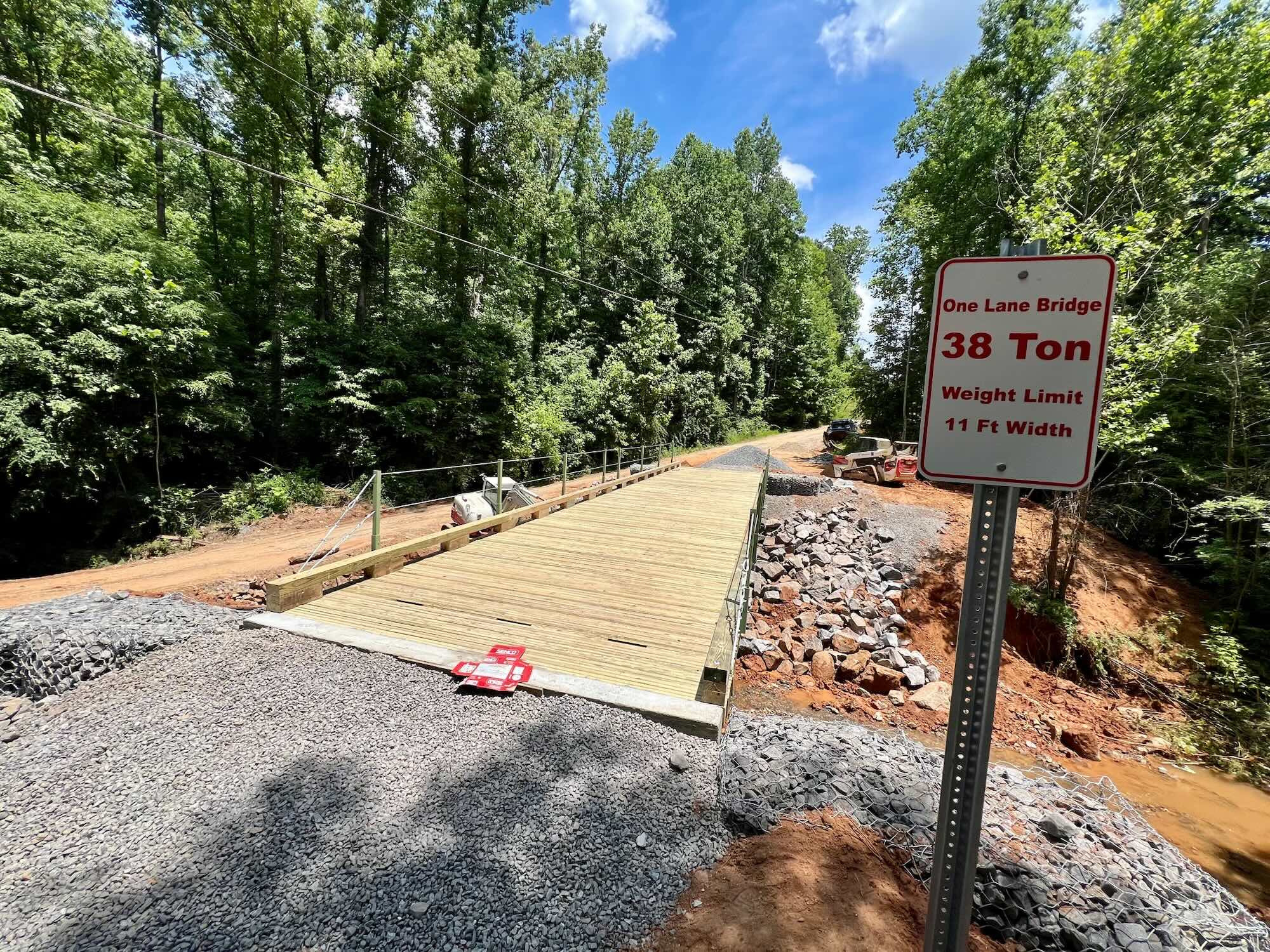 As Hurricane Helene swirled, the Iron Station bridge held fast ...